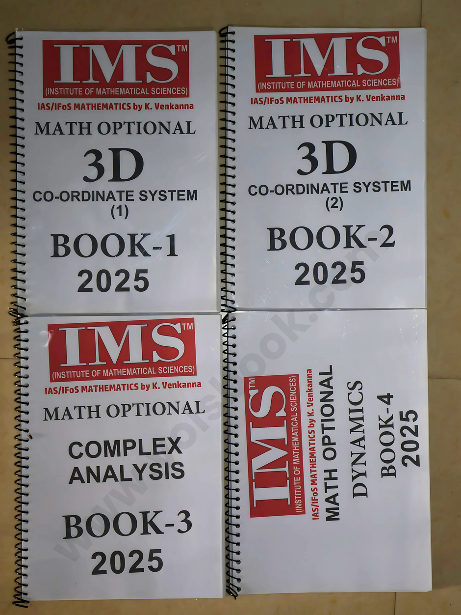 Maths optional notes for upsc – Volsbook Shop